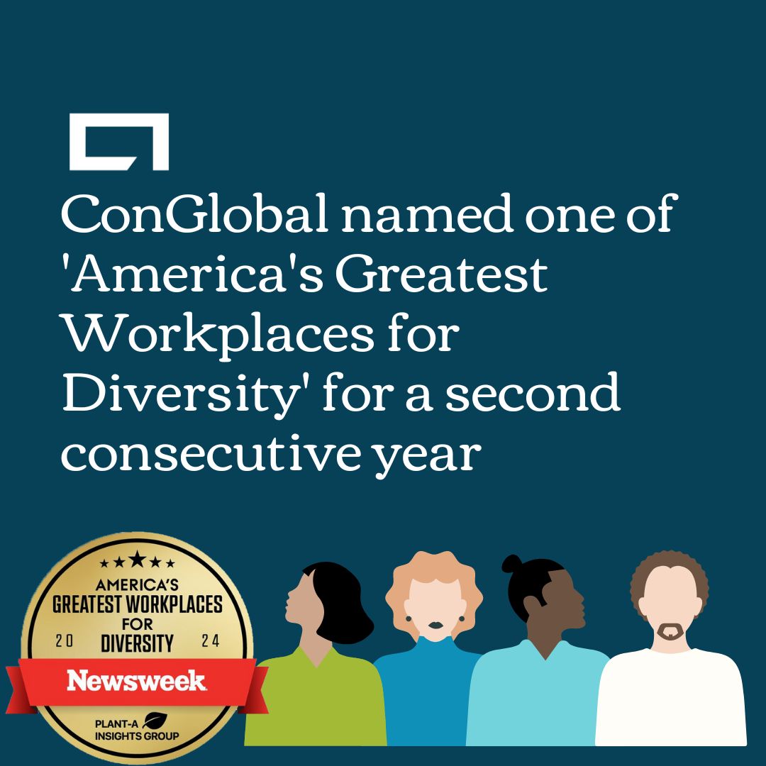 ConGlobal Named Greatest Workplace for Diversity in 2024